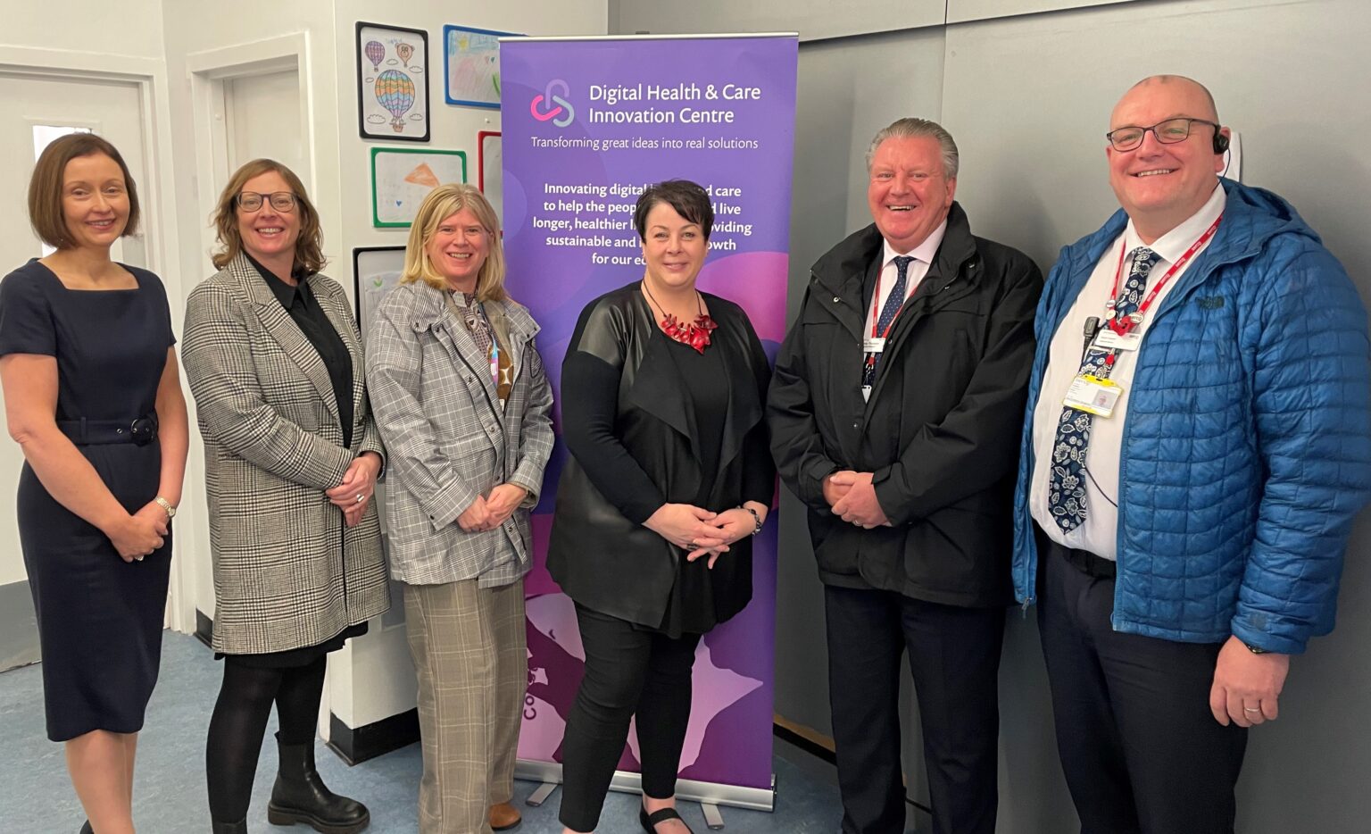 Minister Meets Digital Lifelines - Digital Healthcare Scotland